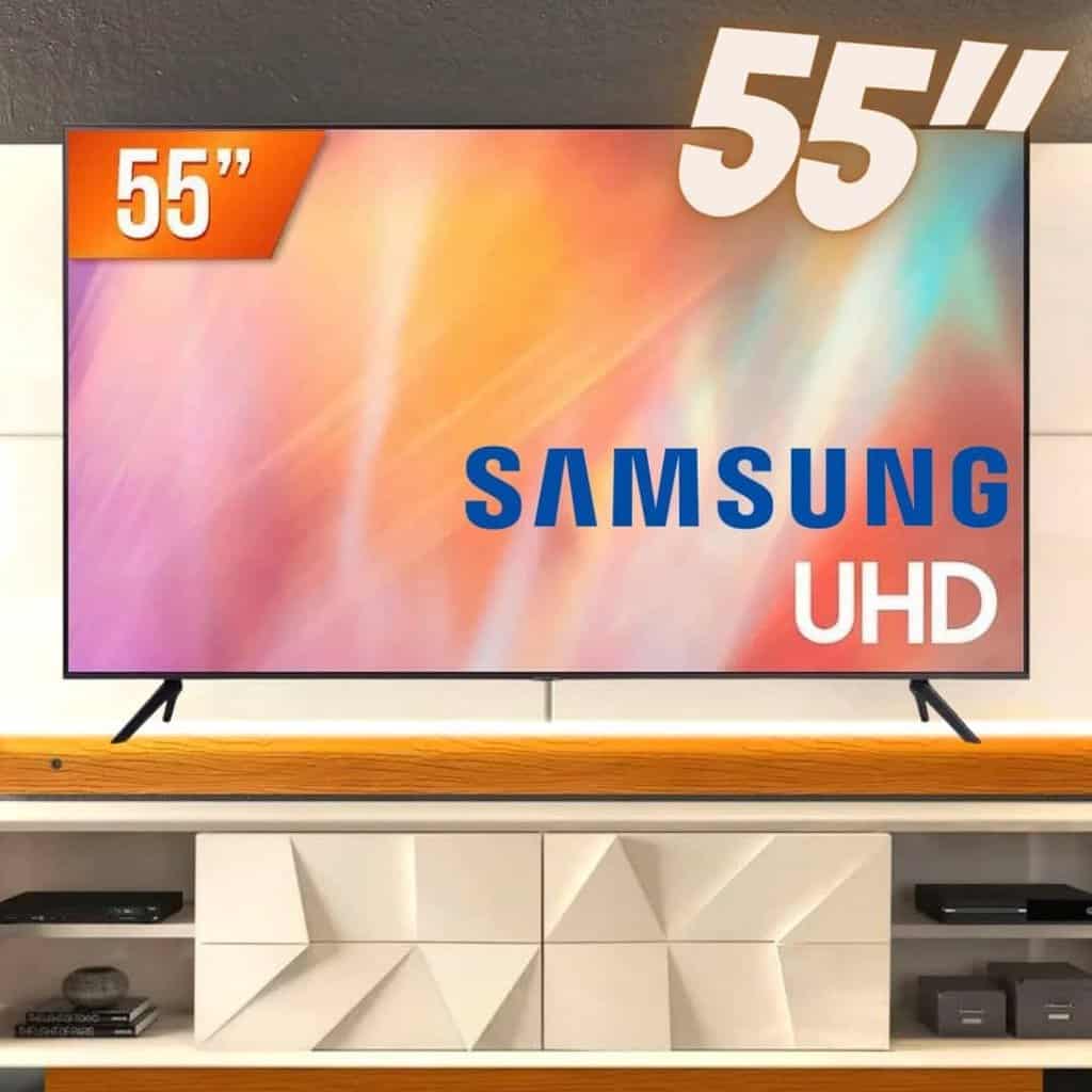 Smart Tv Led Crystal UHD 55" Samsung LH55BEAHVGGXZD - Promotop