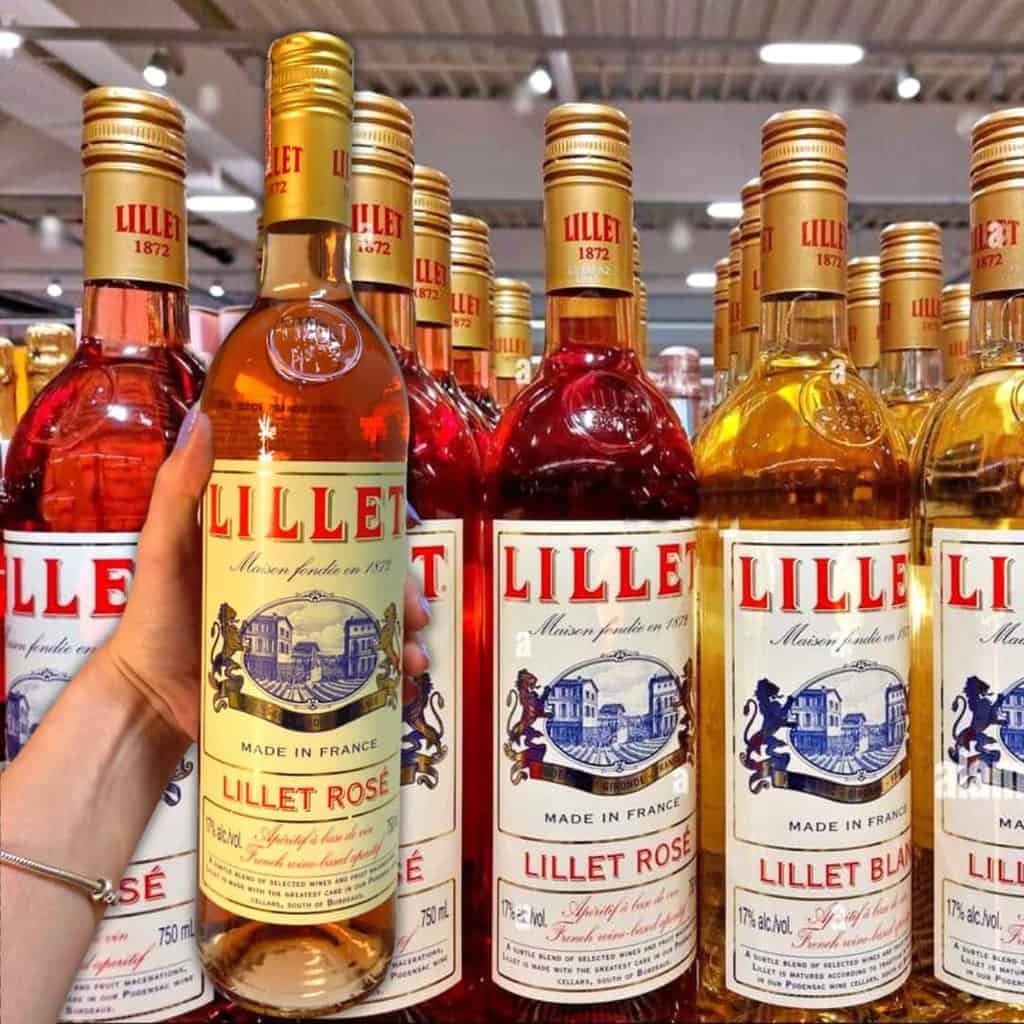 Aperitivo Lillet Rosé de Vinho Francês - 750 ml - Promotop
