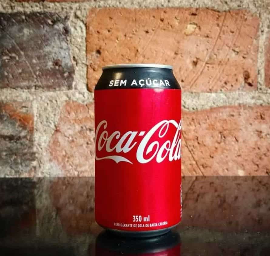 Refrigerante Coca-cola Zero Lata - 350ml - Promotop Refrigerante Coca-cola Zero Lata - 350ml - Promotop