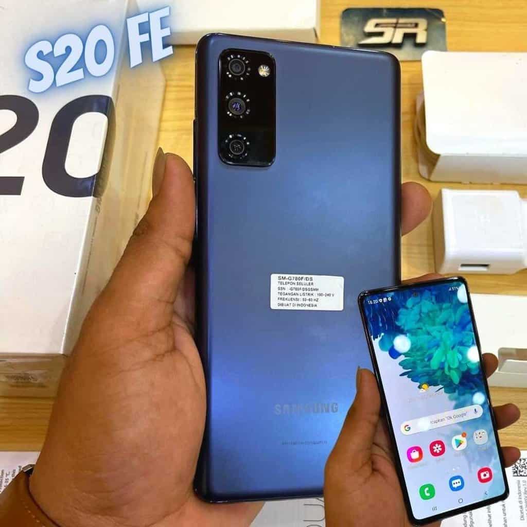 Smartphone Samsung Galaxy S20 Fe 5g 128gb Snapdragon Tela 6.5'' Dual Chip 6gb Ram Câmera Tripla ...