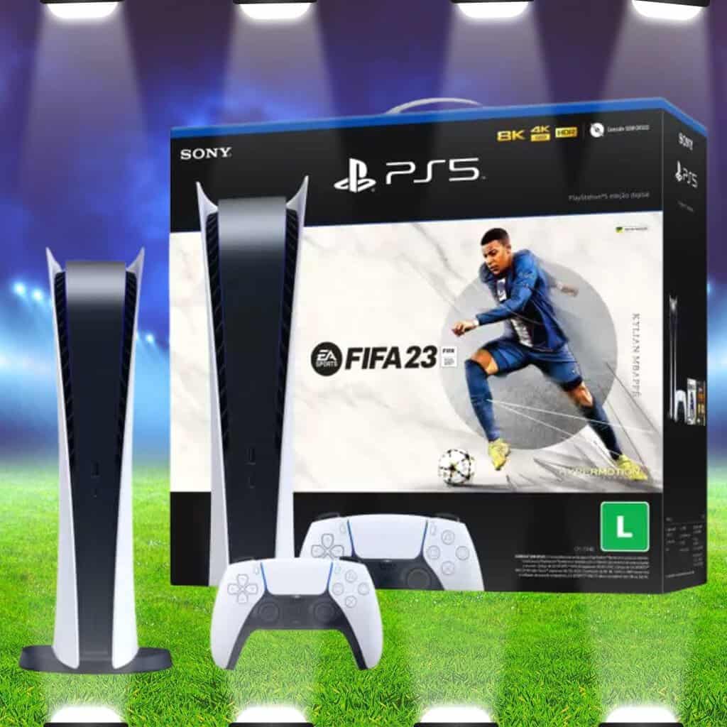 Console Sony Playstation 5 Edição Digital Fifa 23 Promotop