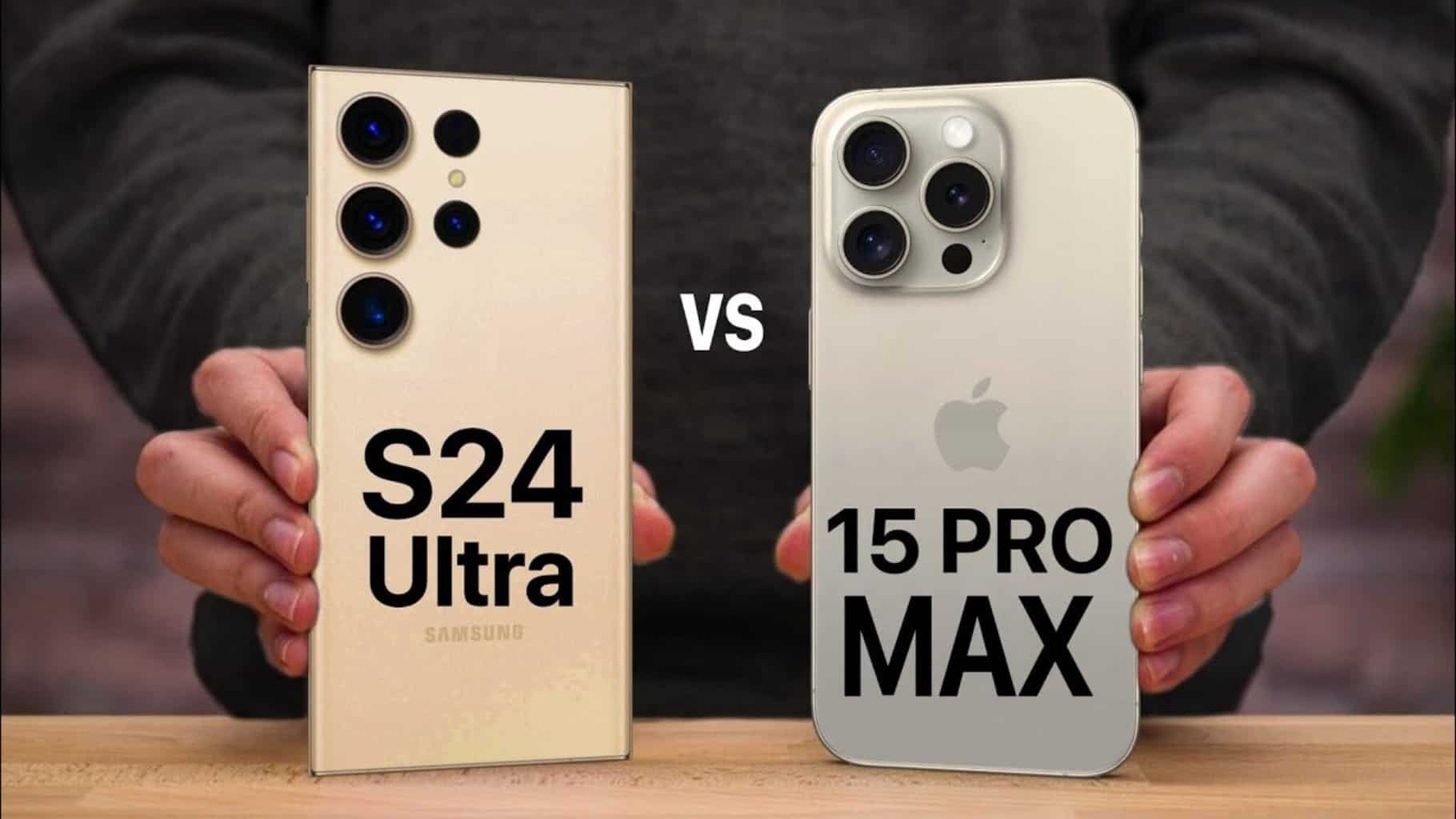 GALAXY S24 ULTRA vs IPHONE 15 PRO MAX: qual é o MELHOR Smartphone do ...