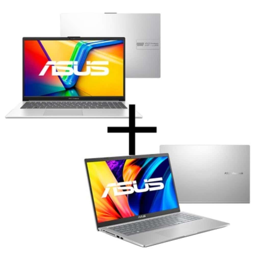 Notebook ASUS Vivobook Go 15 E1504GA-NJ447 Cool Silver + Notebook ASUS ...