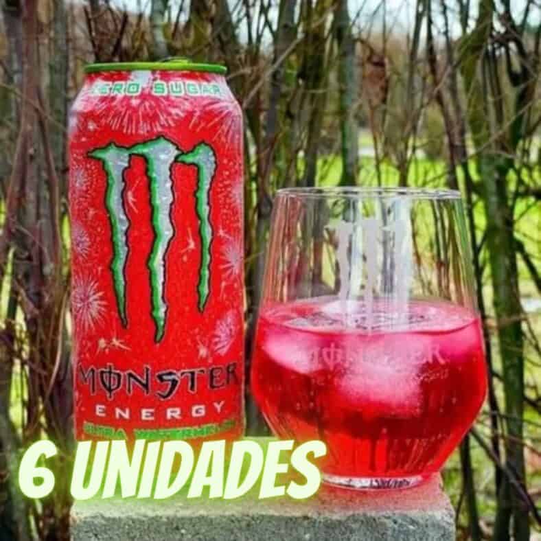Pack de MONSTER ULTRA WATERMELON LT 473ML 6 unidades - Promotop