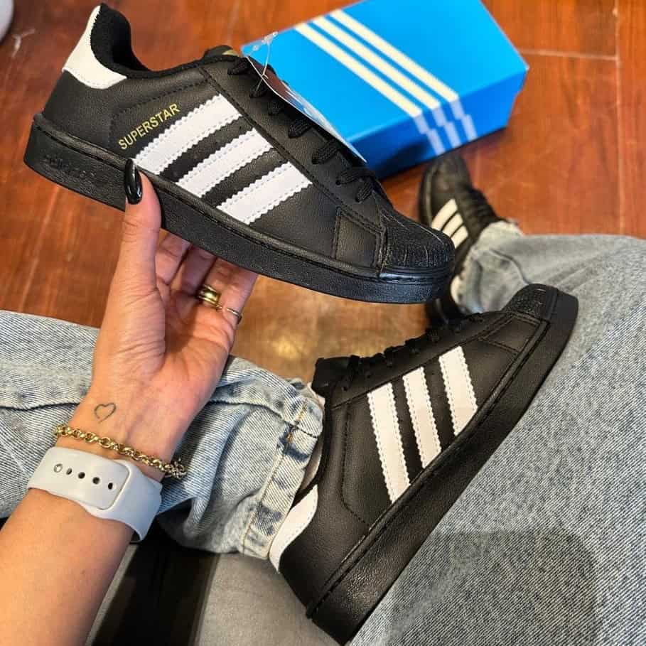 Tênis adidas Originals Superstar Preto - Promotop