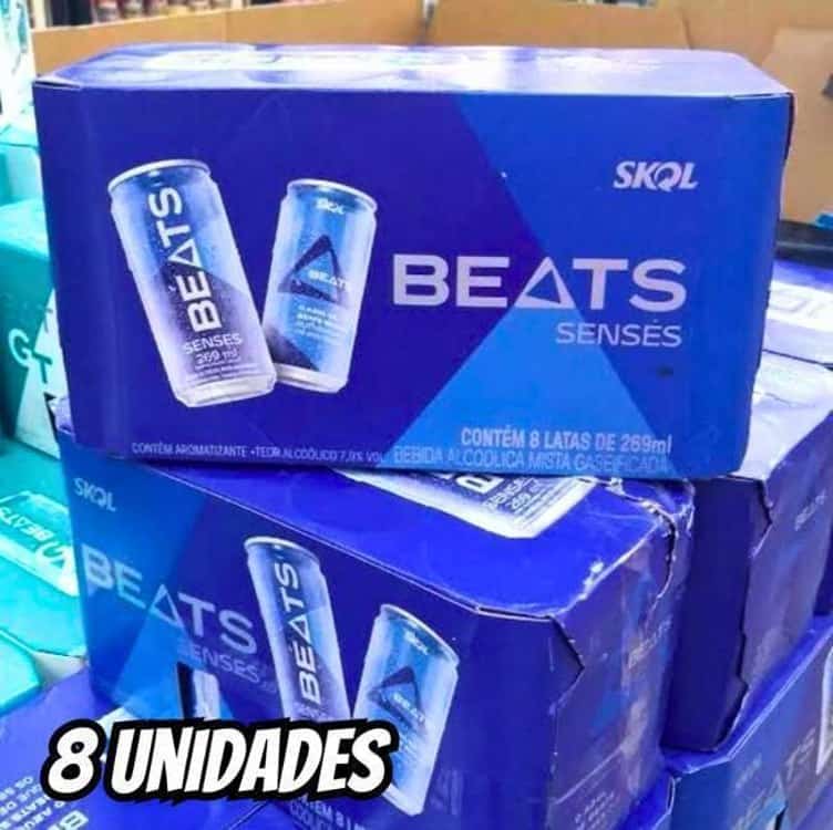 Drink Pronto Beats Senses 269ml Lata 8 Unidades - Promotop