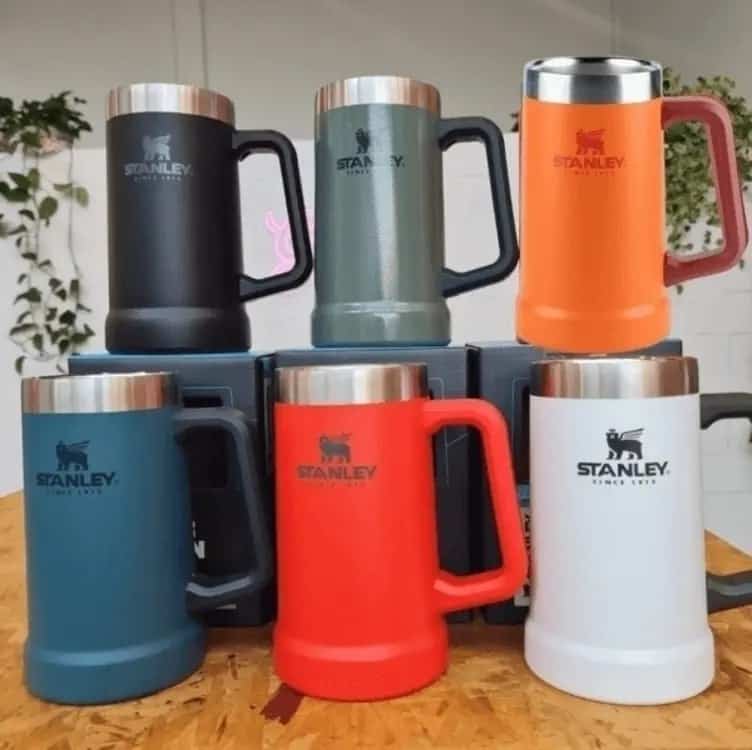 Kit 3 Canecas Térmicas de Cerveja Stanley - 709ML - Promotop