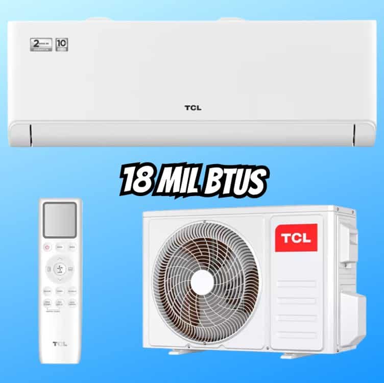 Ar Condicionado Hw Tcl T-pro 2.0 Inverter 18k F 220v R-32 - Promotop