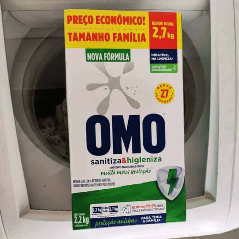 OMO Omo Lavagem Perfeita Sanitiza & Higieniza 2.2Kg - Promotop