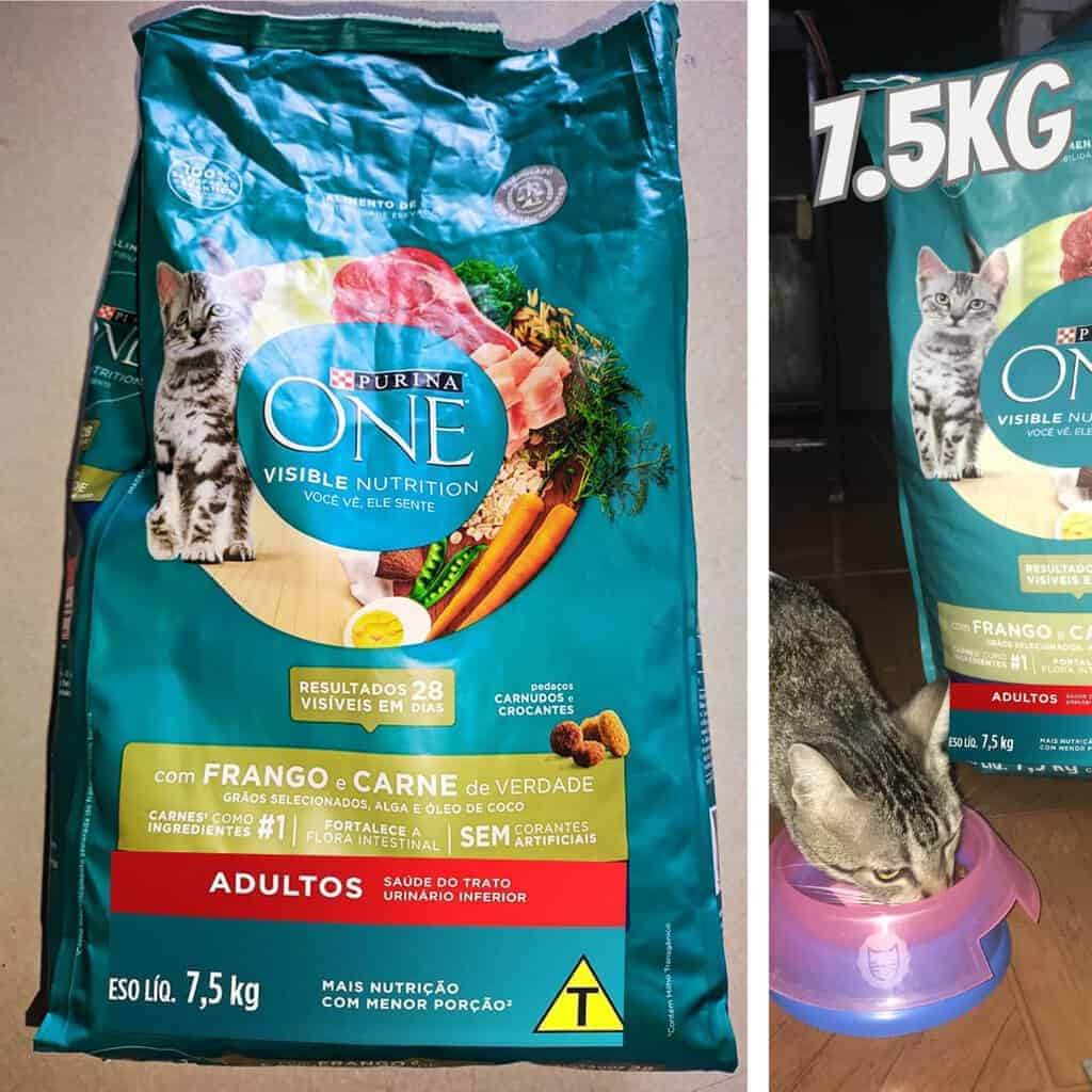 Purina One Nestlé® Purina® One® Ração Seca Para Gatos Adultos Todas As ...