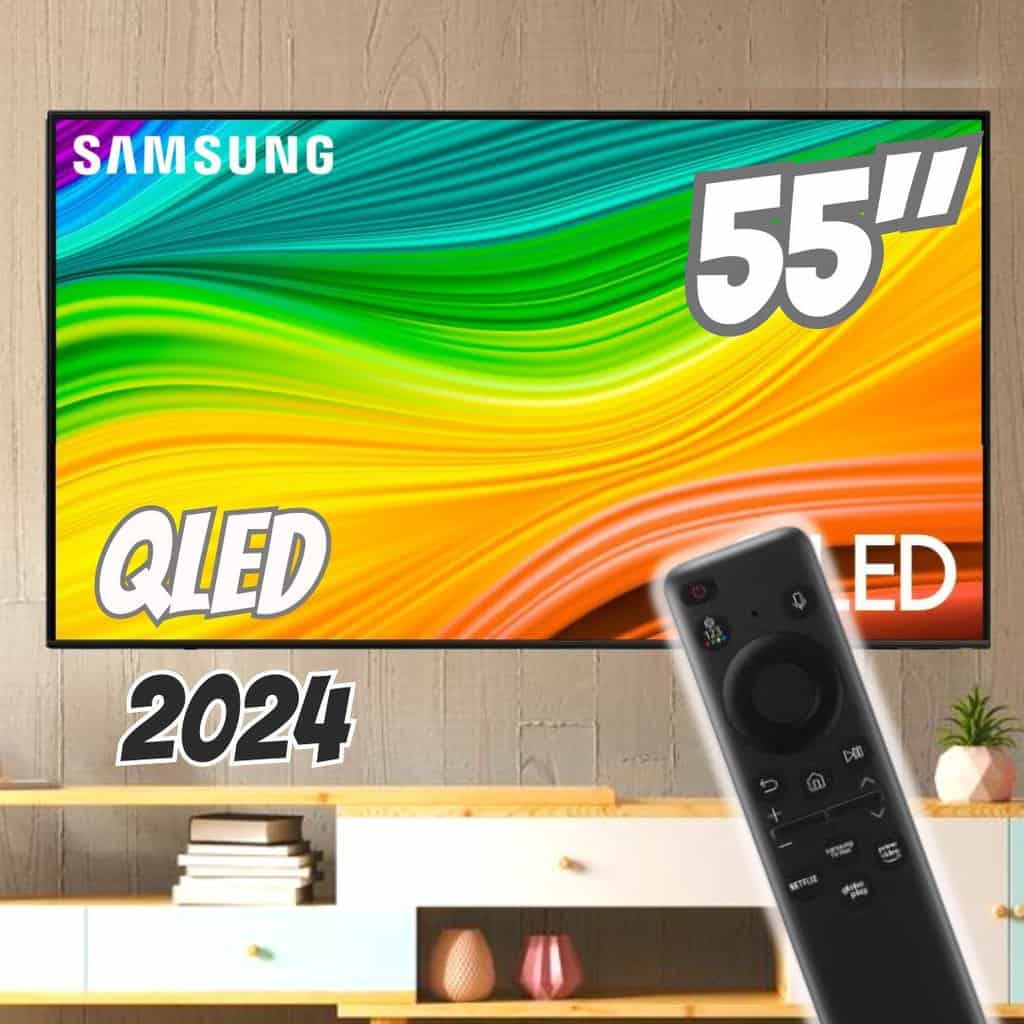Samsung Smart Tv 55 Polegadas Qled 4k Q60d 2024 QN55Q60DAGXZD - Promotop