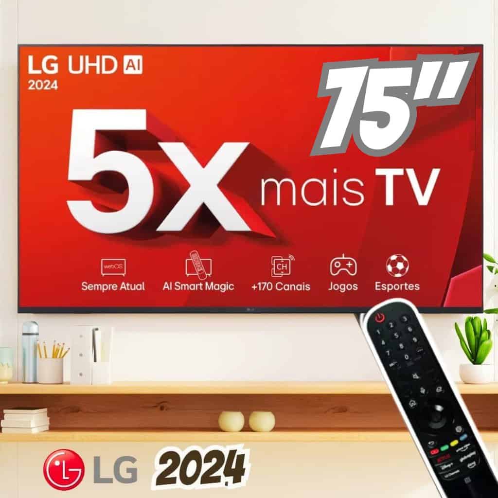 Smart Tv LG Uhd 4k Ut80 75 Polegadas 75UT8050PSA - Promotop