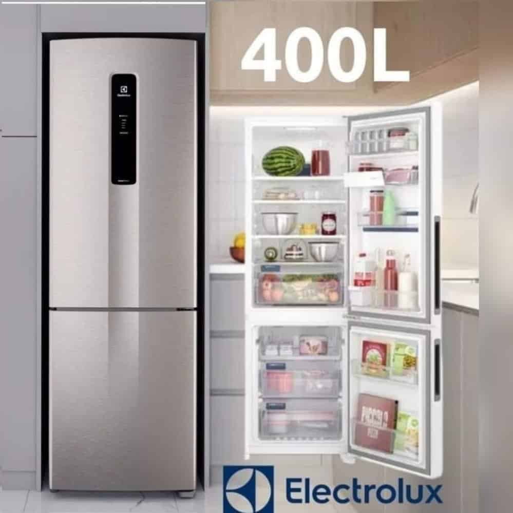 Geladeira Electrolux Frost Free 400l Inverse Com Autosense C - Promotop