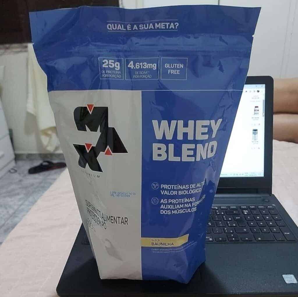 Max Titanium Whey Blend (900G) - Sabor Baunilha - Promotop