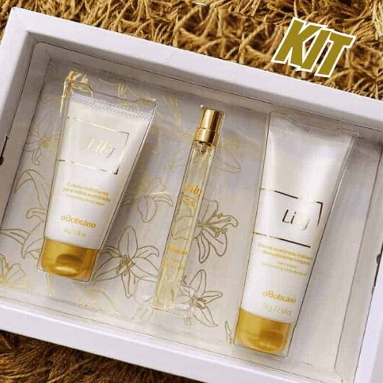 O Boticário Kit Presente Lily (3 Itens) - Promotop