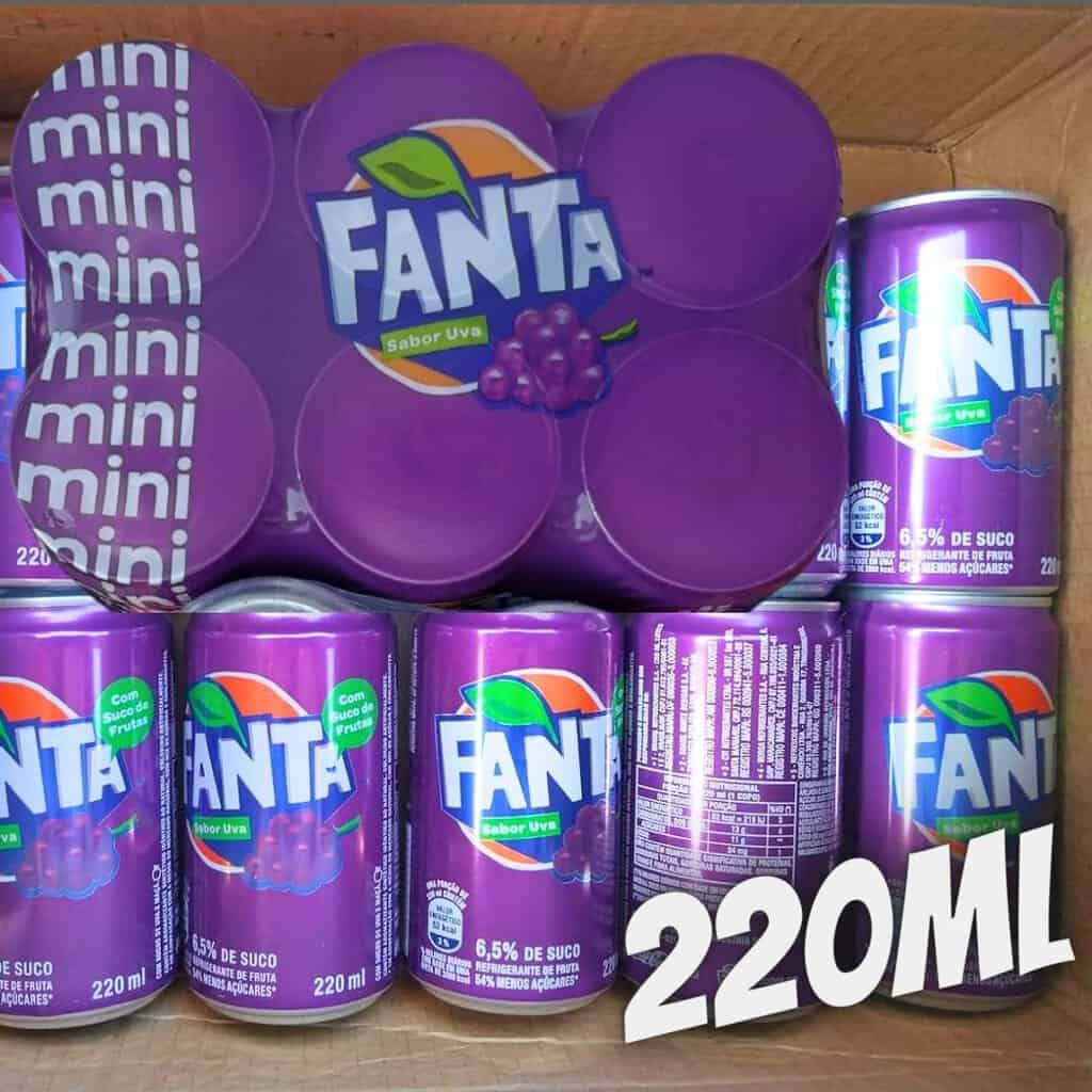 Pack de FANTA UVA LT 220ML 6 unidades - Promotop