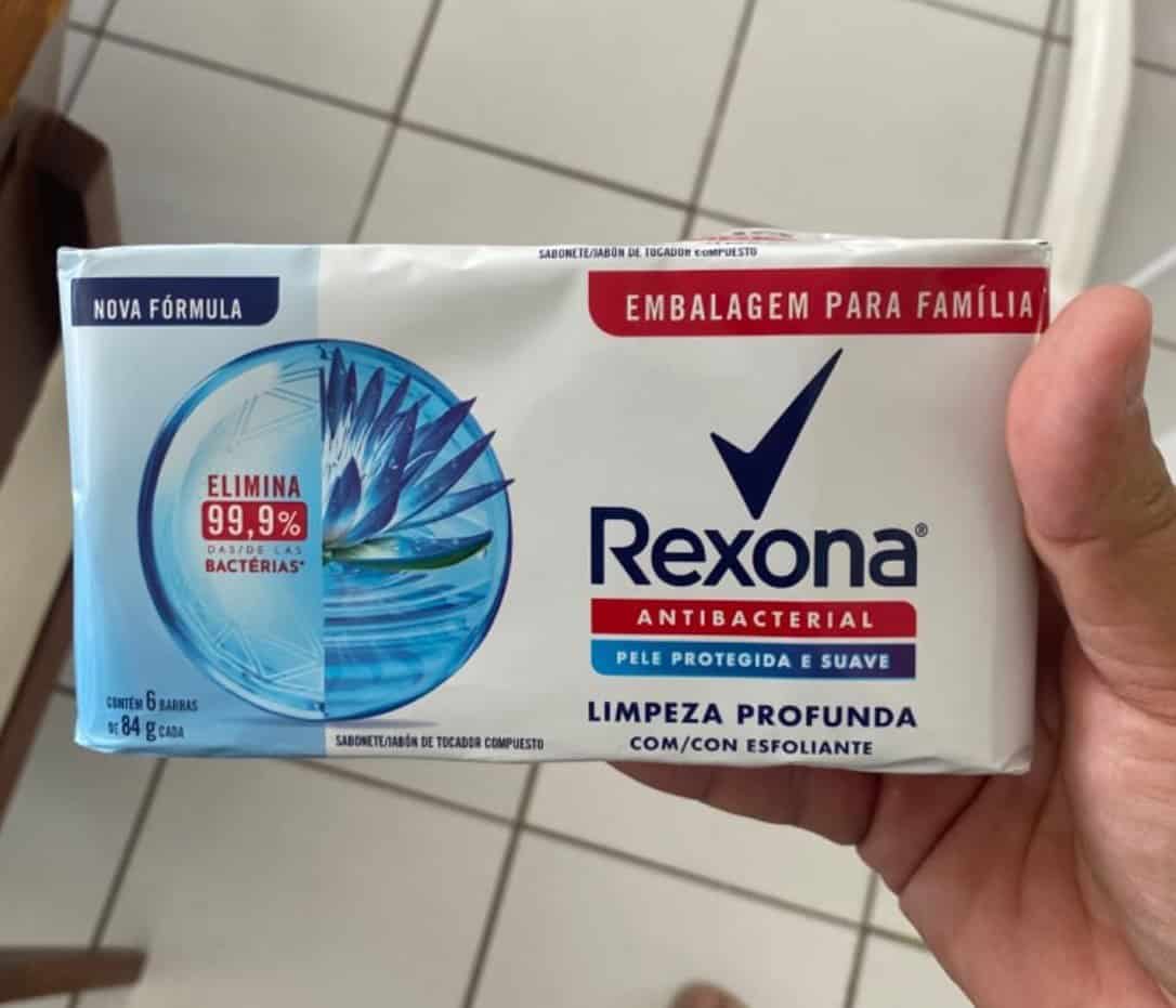 Rexona Sabonete em Barra Limpeza Profunda 84 G, 6 Barras - Promotop