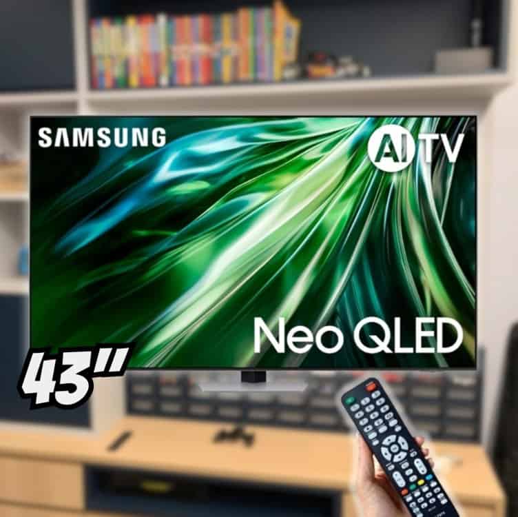 Samsung Smart Gaming TV 43" Neo QLED 4K 43QN90D - Processador com AI ...