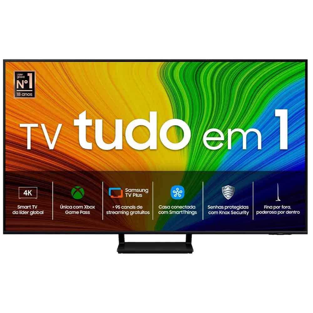 Smart TV Samsung QLED 4K 65" Polegadas 65Q70D 2024, Processador com AI ...
