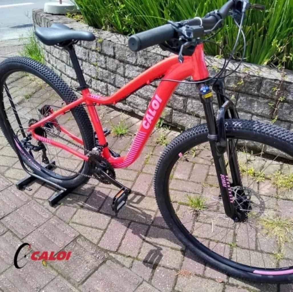 Bicicleta Caloi Evora TP CALOI EVORA TP A22 Vermelho - (R29V24) - Promotop