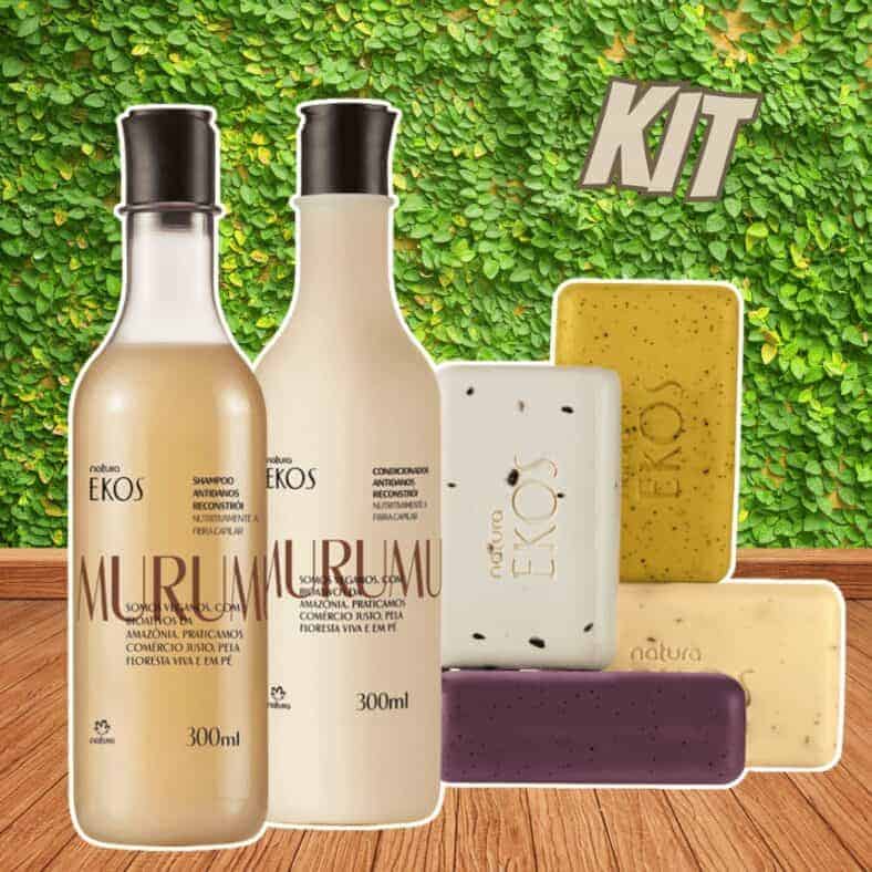 Kit Ekos Murumuru e Sabonete (3 produtos) - Promotop