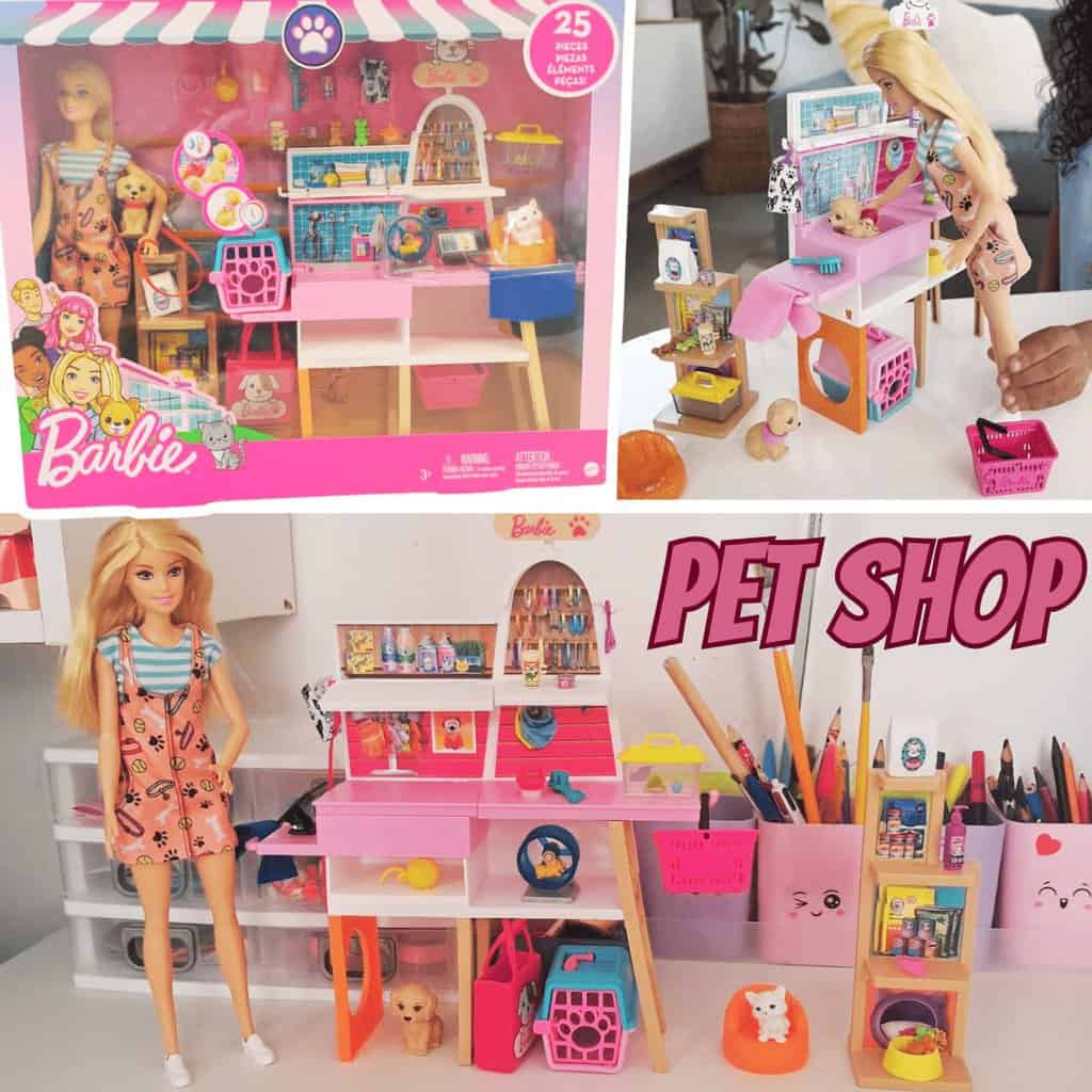 Mattel Barbie Estate Pet Shop, Rosa - Promotop