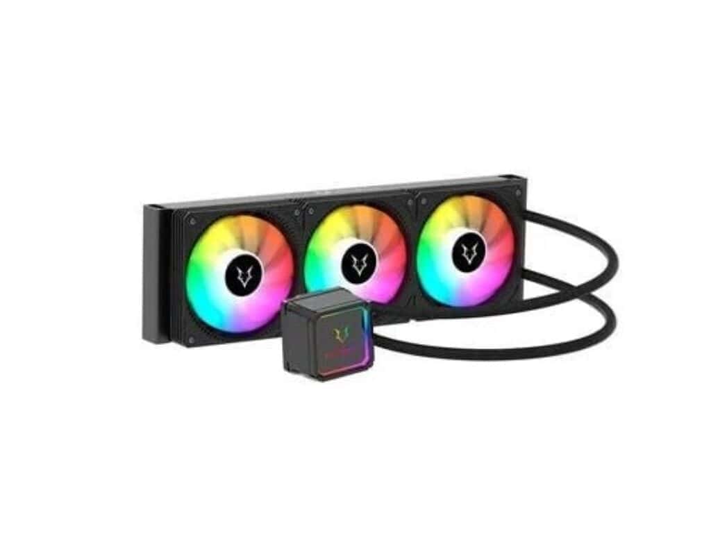 Water Cooler Husky Freezy, Iluminação ARGB, 360mm, AMD e Intel, Preto ...