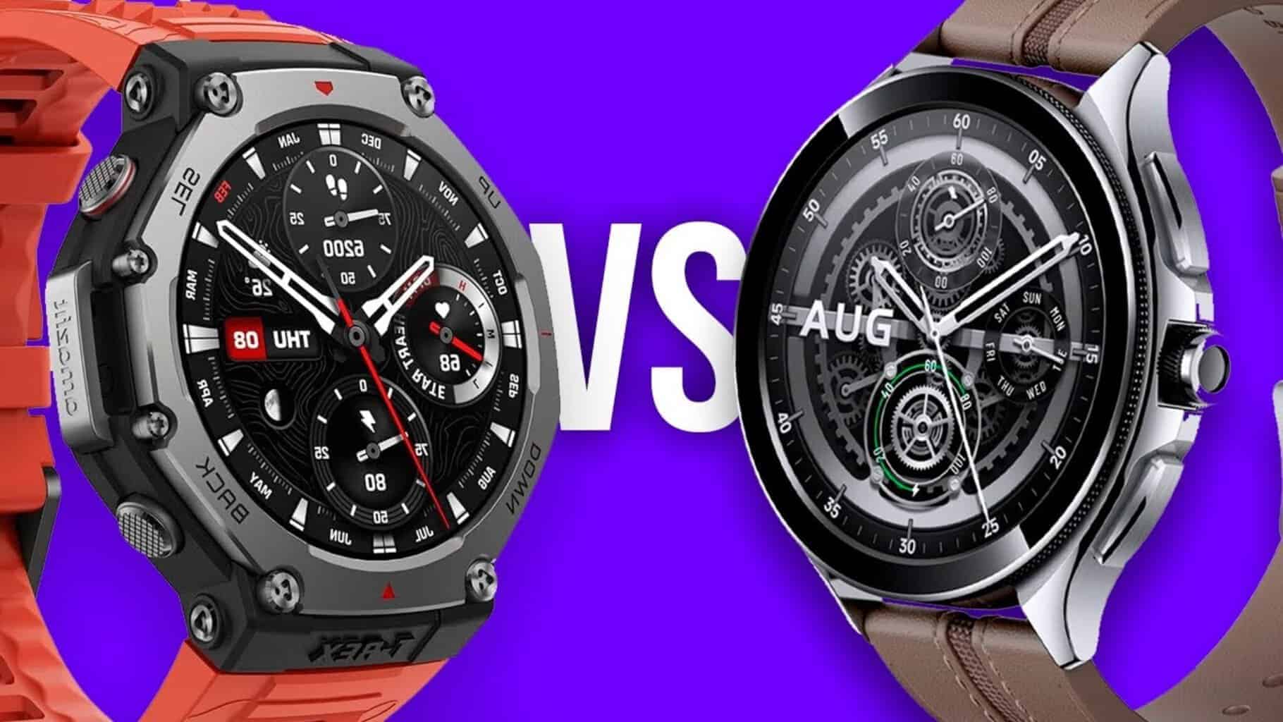 Comparativo: Amazfit T-Rex 3 Lava vs. Xiaomi Watch 2 Pro – Qual o ...