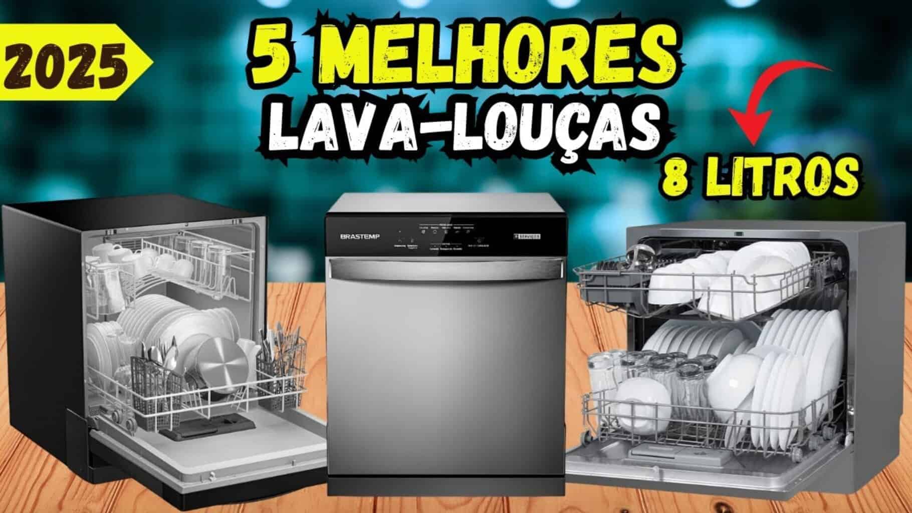 As 5 Melhores Lava-Louças de 8 Serviços para Comprar em 2025
