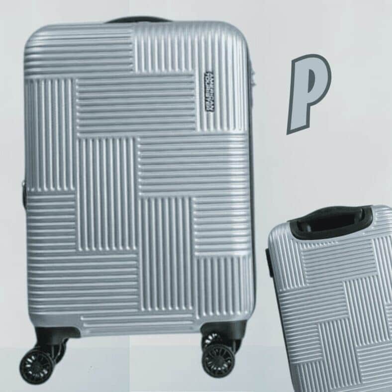 American Tourister Mala de Viagem Cuiabá Prata Pequena - Promotop