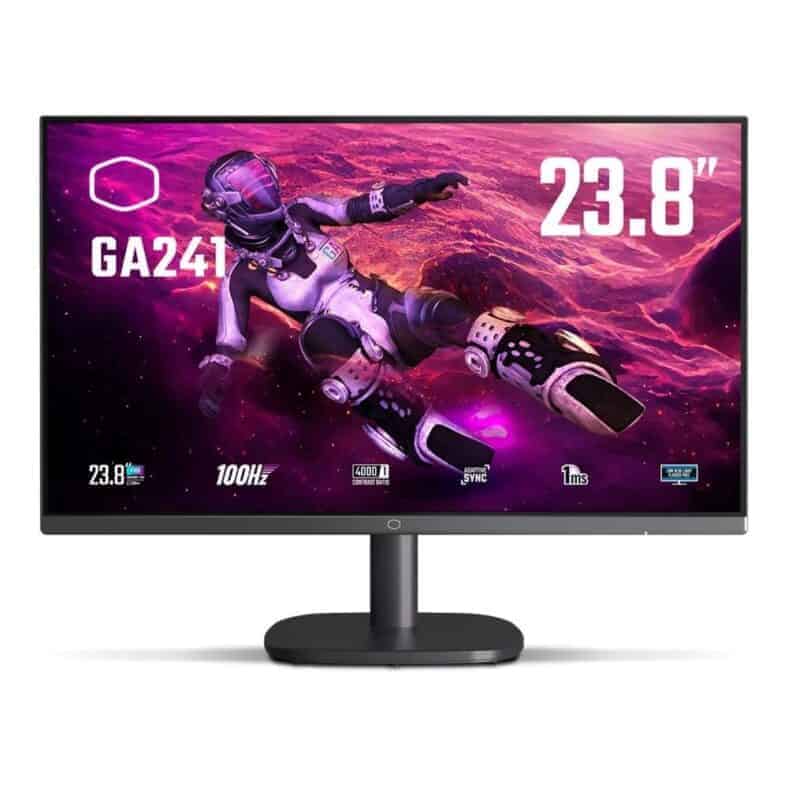 Monitor Gamer Cooler Master Ga241 1080p Va 100hz 1ms Hdmi Cor Preto ...