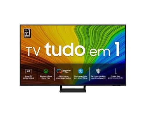 Smart TV Samsung QLED 4K 55" Polegadas 55Q70D 2024, Processador com AI ...