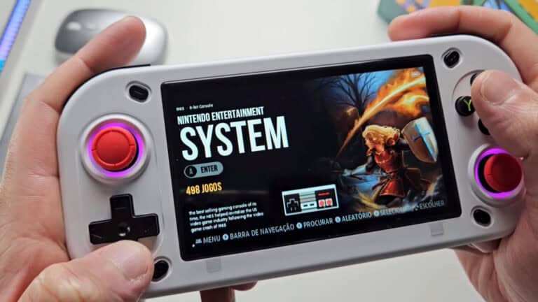 Console Portátil R43S: Vale a Pena para Jogar na TV? Review Completo