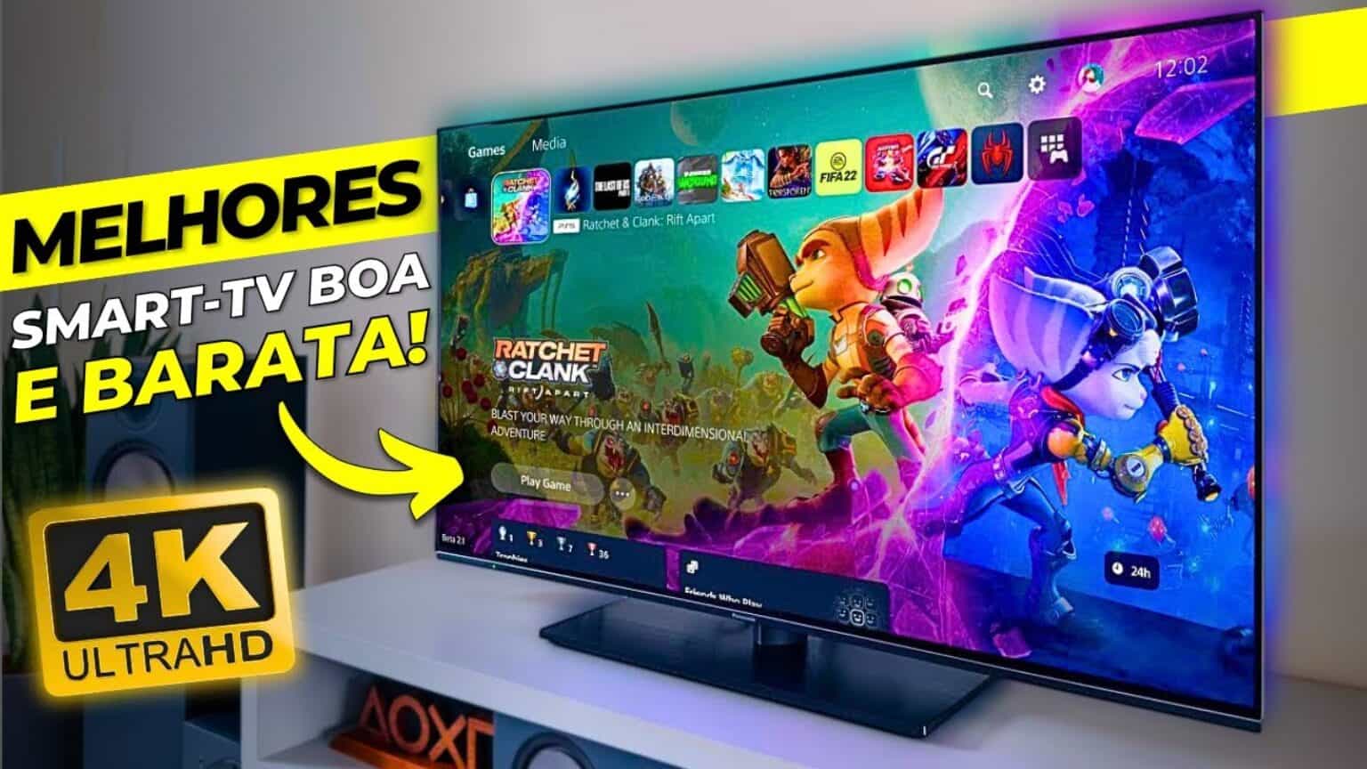 Melhores Smart TVs para Comprar em 2025: TOP 7 Custo-Benefício