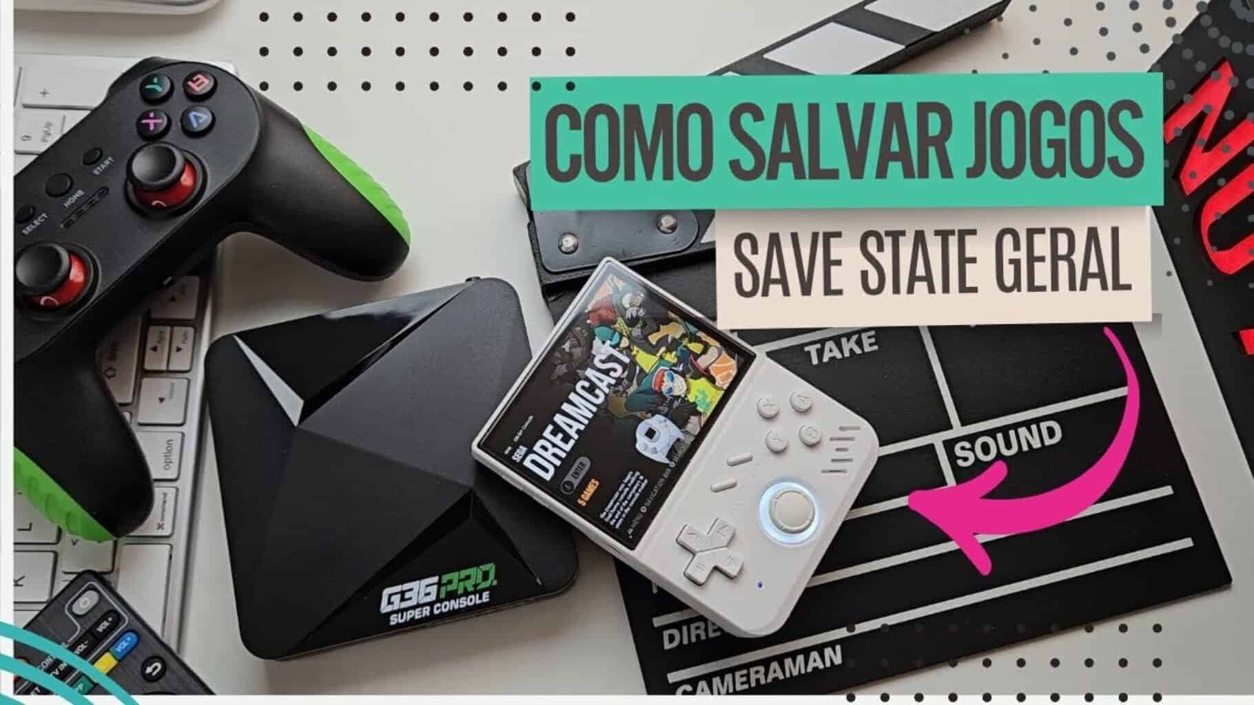 Como Salvar Jogos em Game Box, Console Portátil e Game Stick: Guia ...