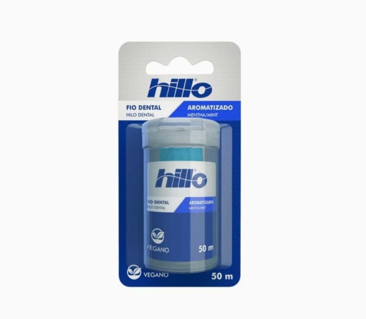 Hillo Fio Dental 50Mts Vegano Menta - Promotop