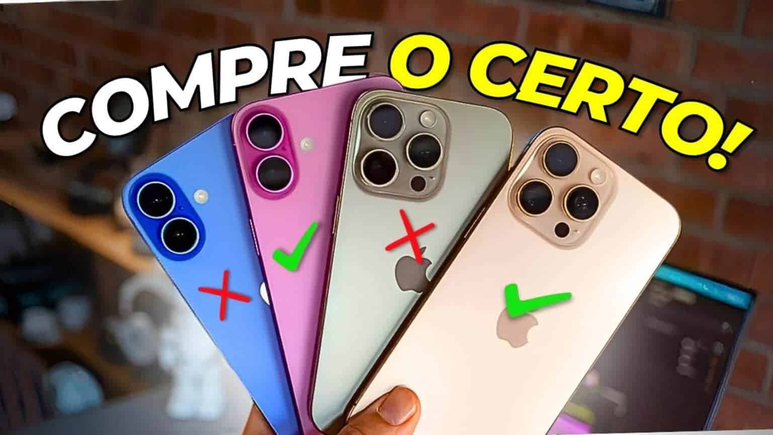 Melhores iPhones Custo-Benefício para Comprar em 2025