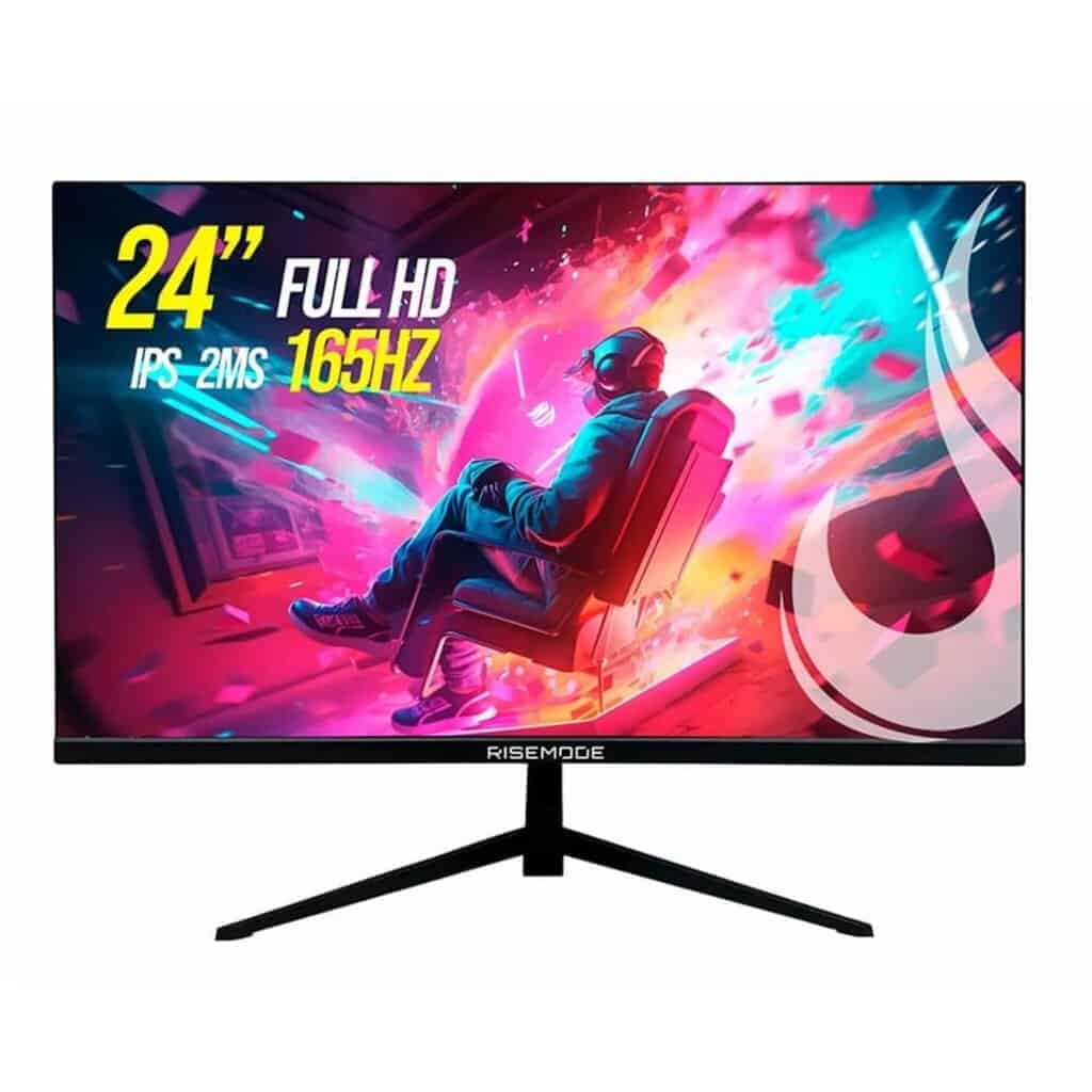 Monitor Gamer Rise Mode 24", FHD, 165hz, IPS, DisplayPort e VGA, sRGB ...