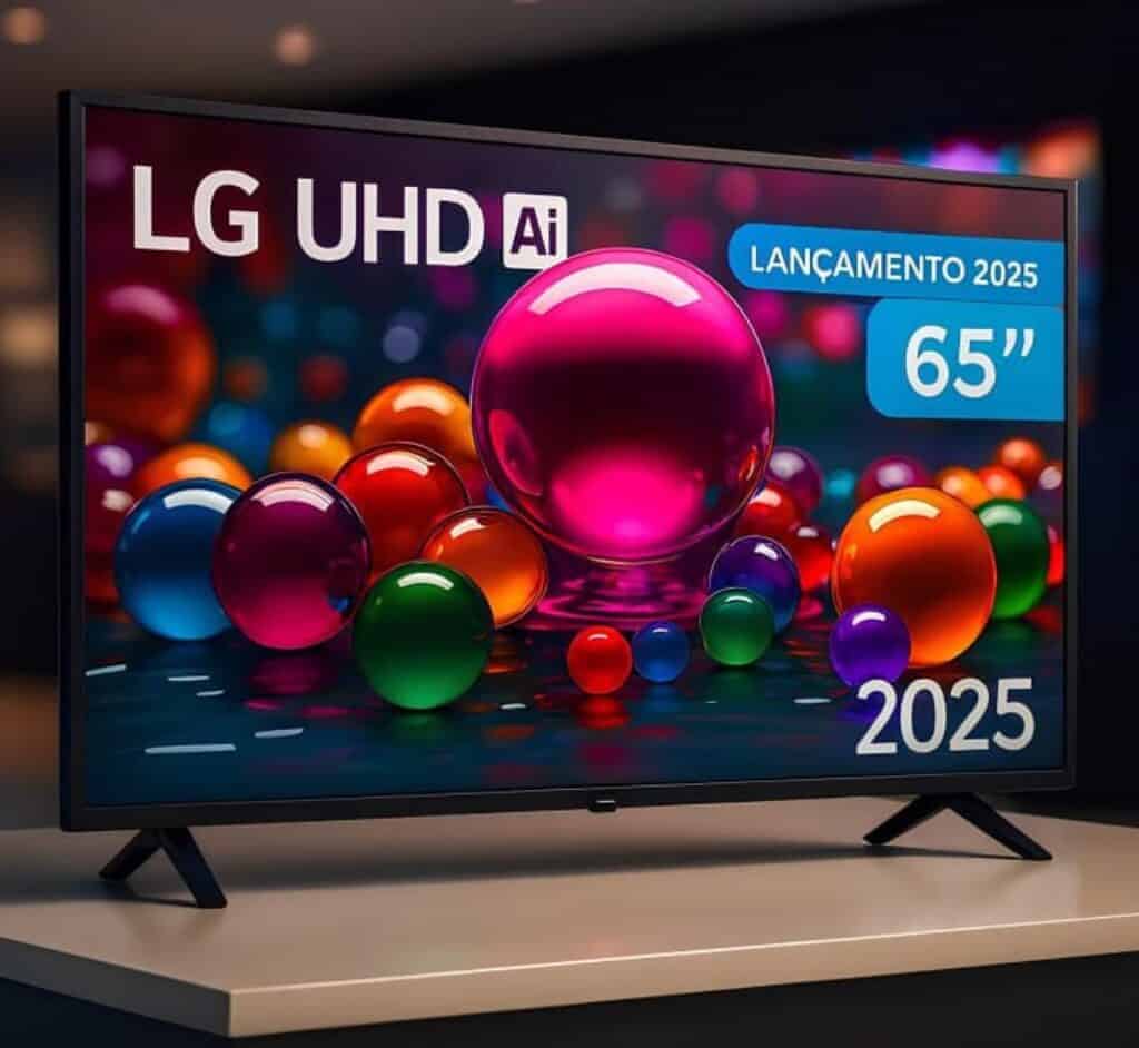 Smart TV 4K 65" LG UHD 65UA85 Processador α7 AI Ger8 4K Super Upscaling ...