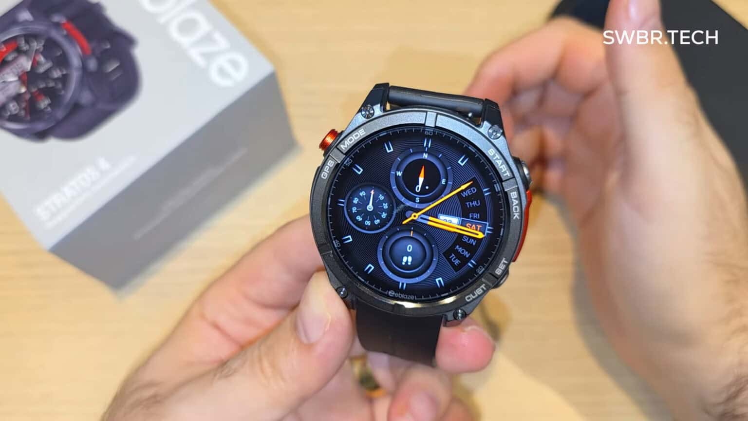 Zeblaze Stratos 4: Review Completo com Unboxing, Bateria, GPS e ...