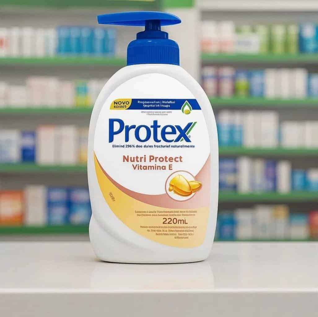 Sabonete Líquido Antibacteriano para as Mãos Protex Nutri Protect ...