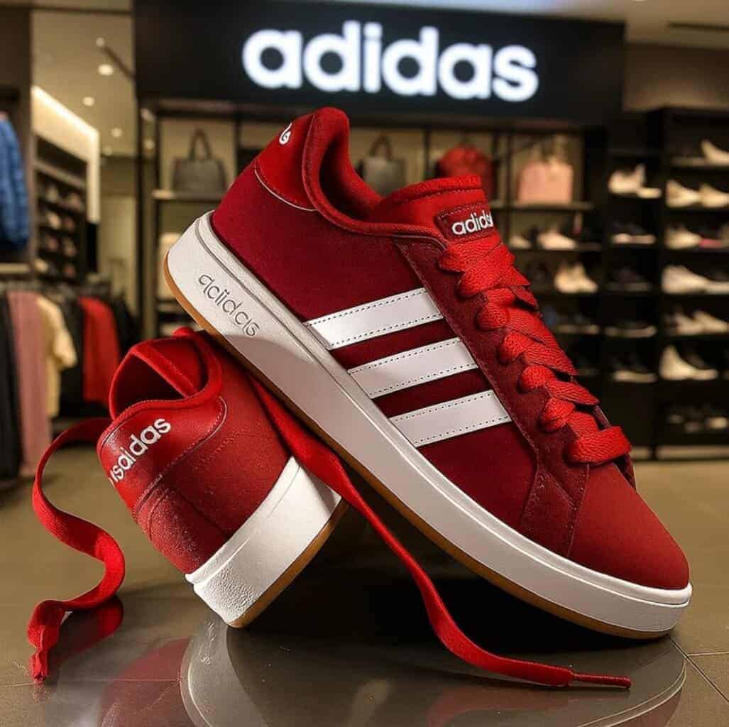 Tênis Adidas Grand Court Base Suede Feminino - Promotop