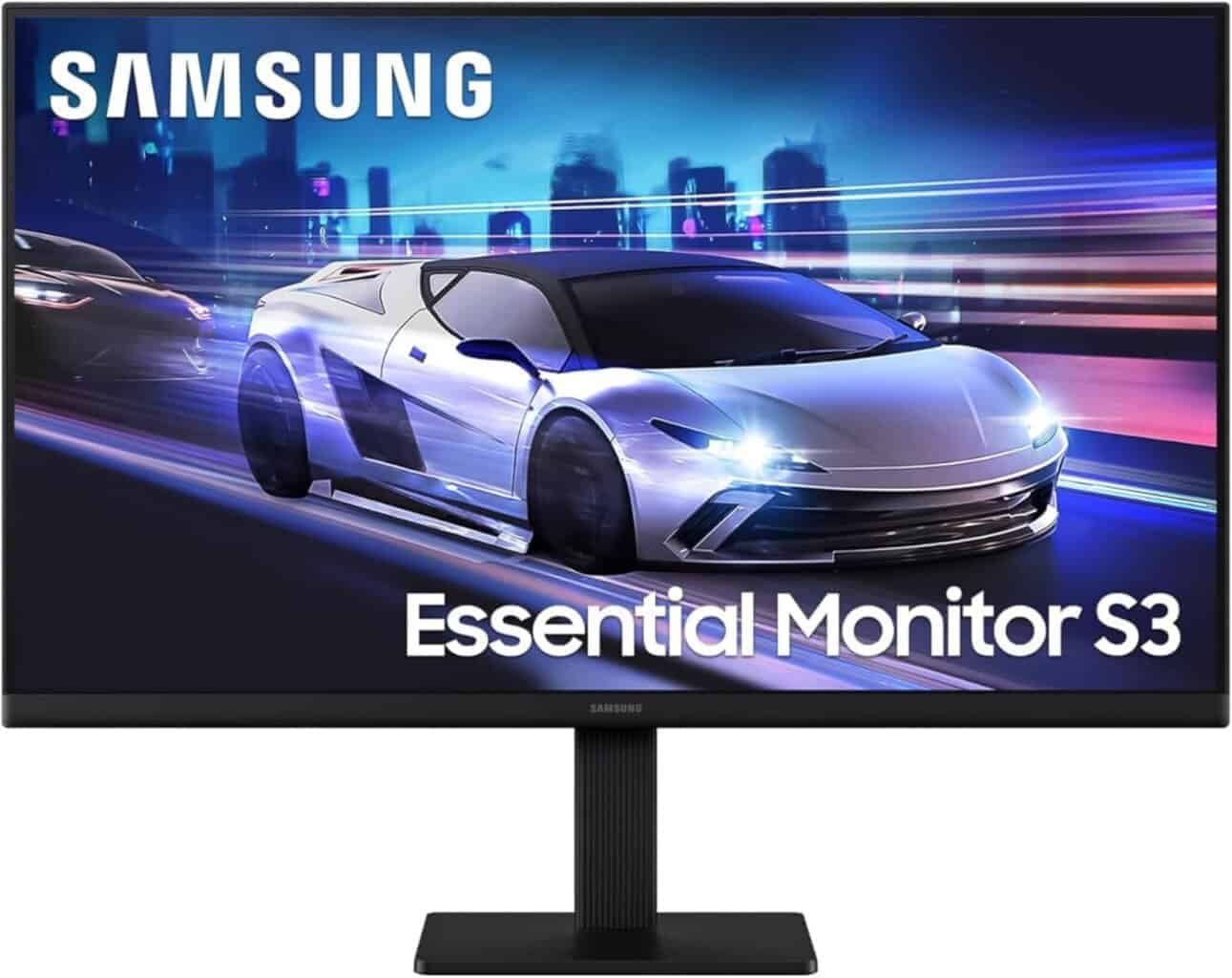 Monitor Gamer Samsung 24" FHD,120 Hz, HDMI, DP,Preto, S3 - Promotop