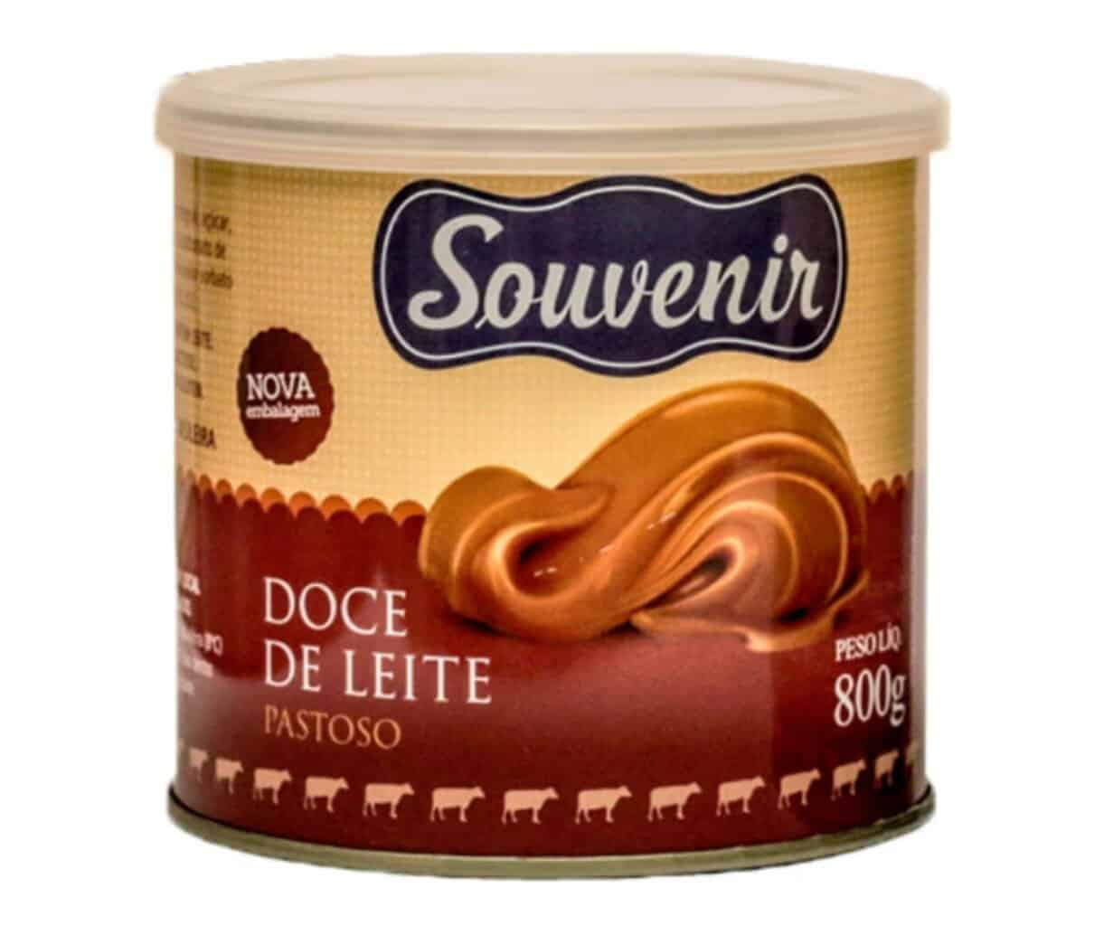 Doce de Leite Pastoso - Souvenir - 800Gr - Promotop