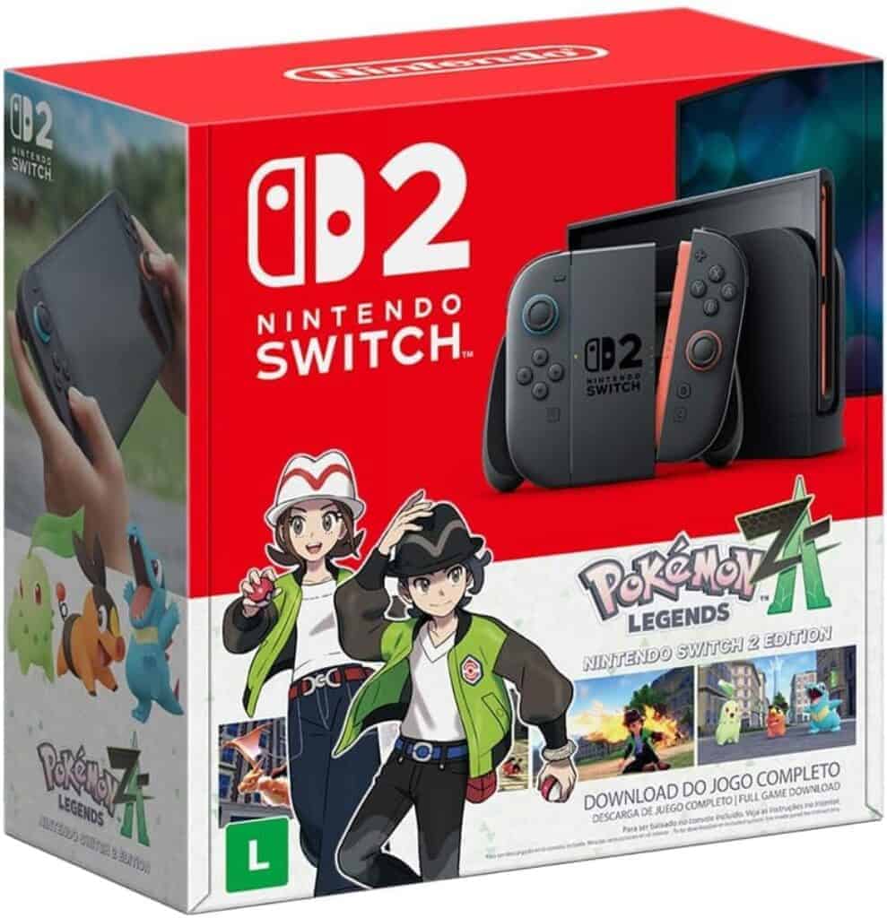 Nintendo, Bundle Console + Jogo Digital, Jogo Digital Pokémon Legends ...