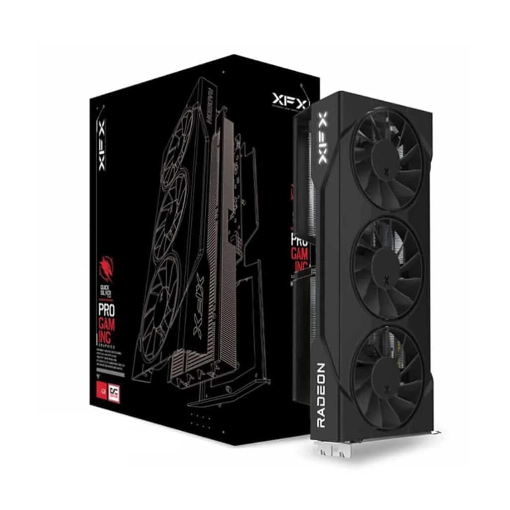 Placa de Vídeo XFX RX 9060 XT OC AMD Radeon, 16GB, GDDR6, 128bits, 20 ...