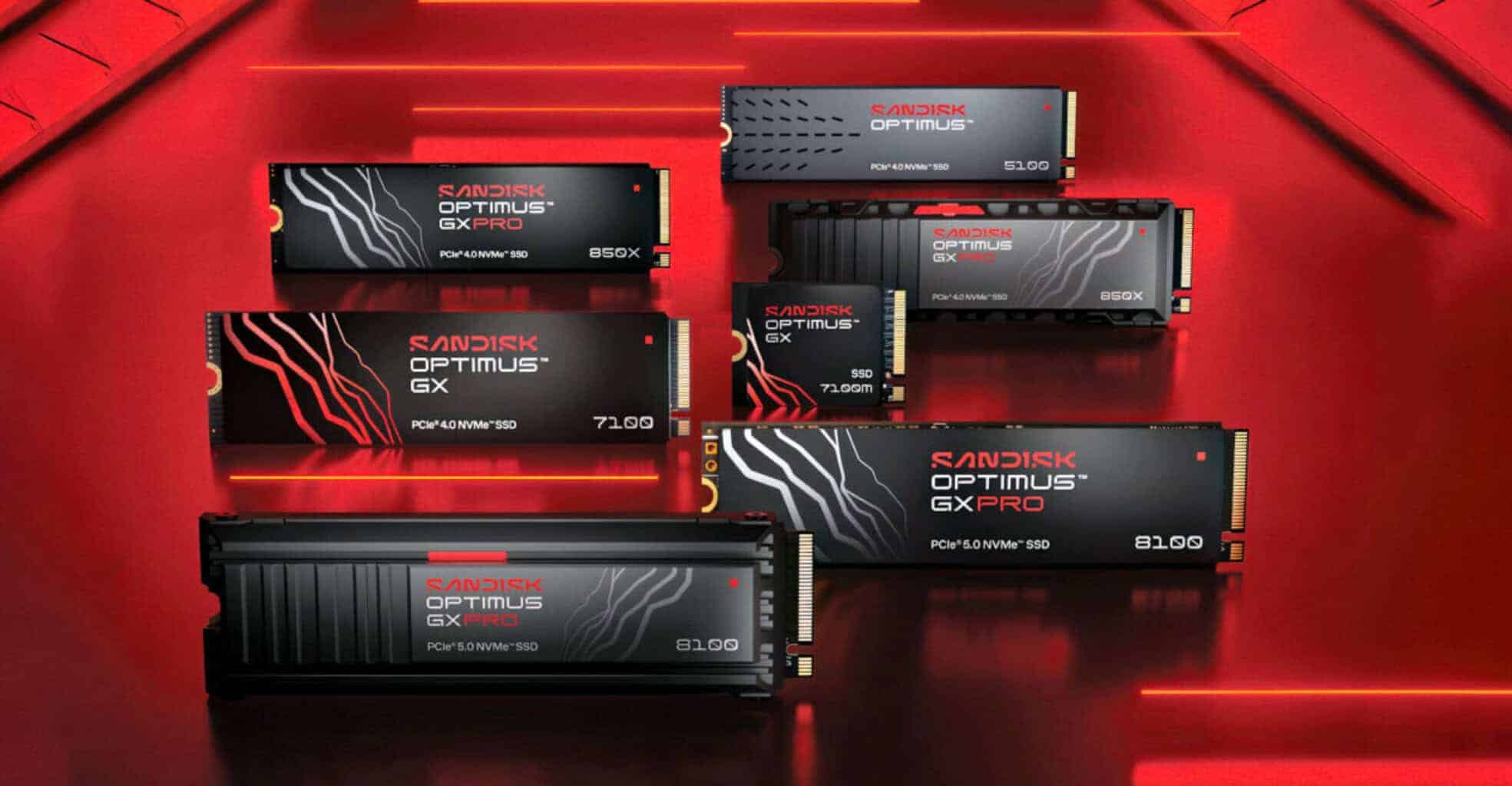Nova linha Sandisk Optimus chega para organizar os SSDs em 2026