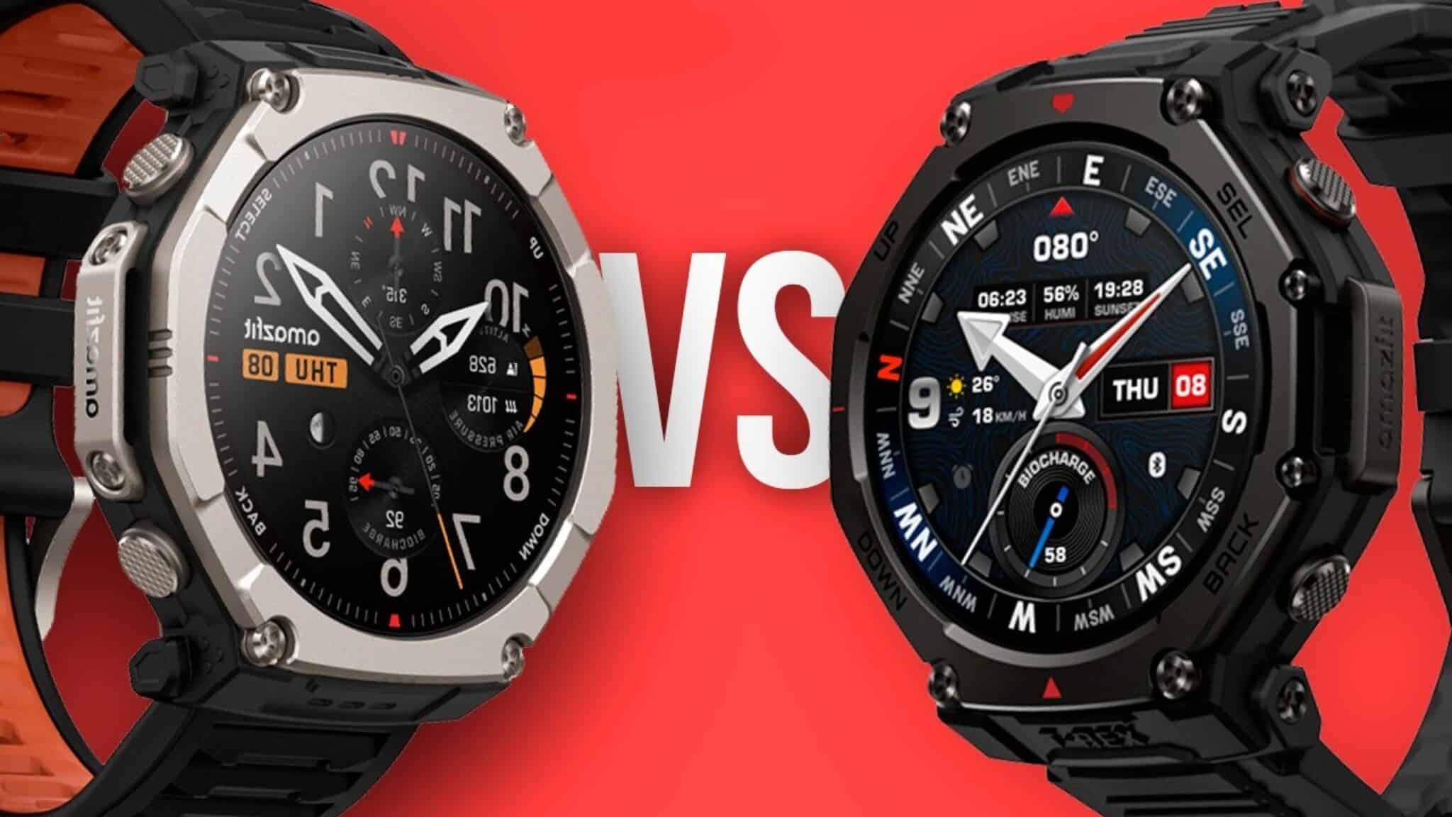 Amazfit T-Rex Ultra 2 vs T-Rex 3 Pro: Comparativo Completo e Qual é o ...