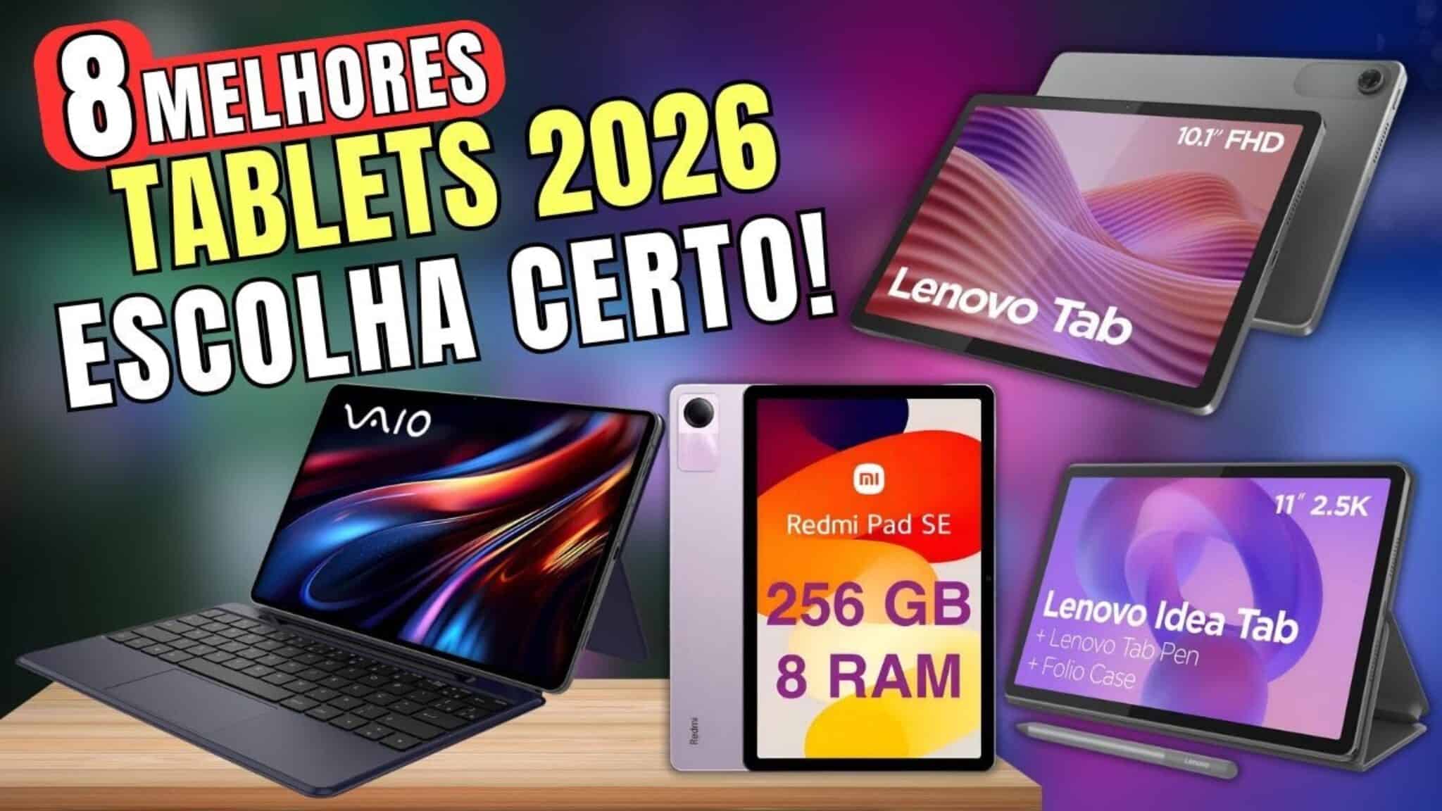 Top 8 tablets custo-benefício de 2026: lista completa para estudar ...