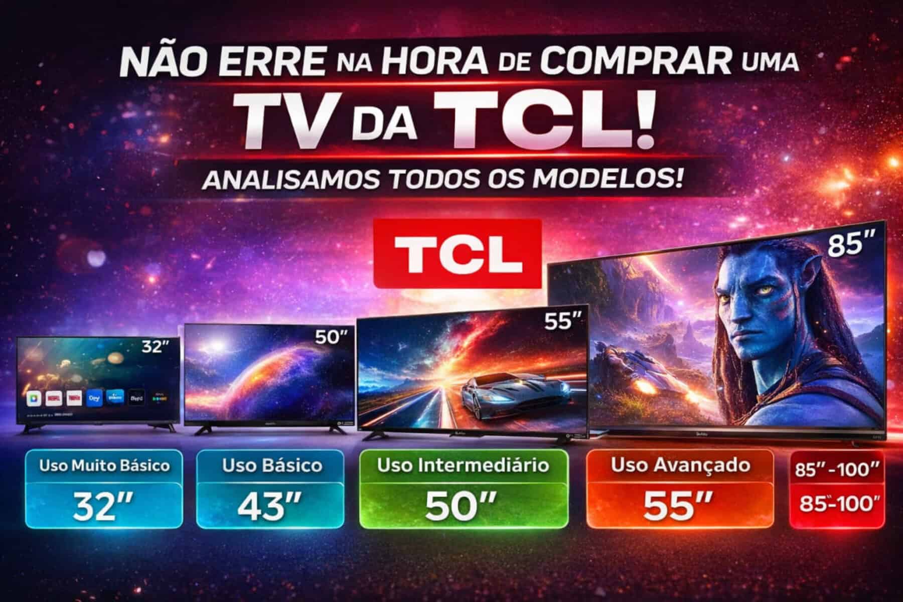 Guia Completo das Melhores TVs TCL para Comprar em 2026: Qual Modelo ...